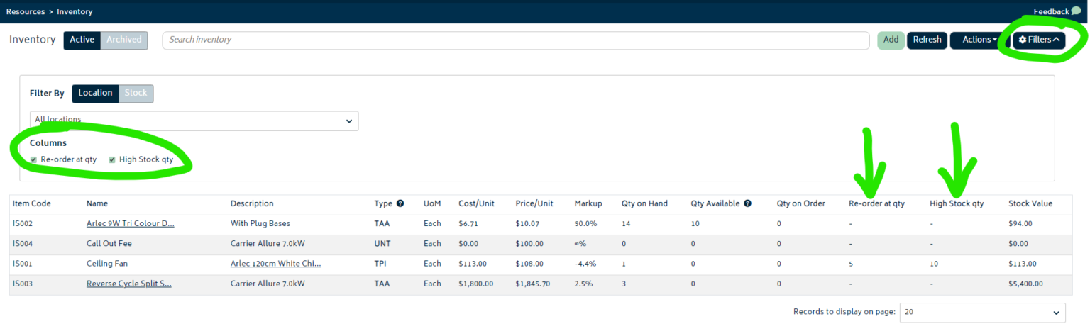Create Purchase Orders - Gojee App: Xero Business Management Software