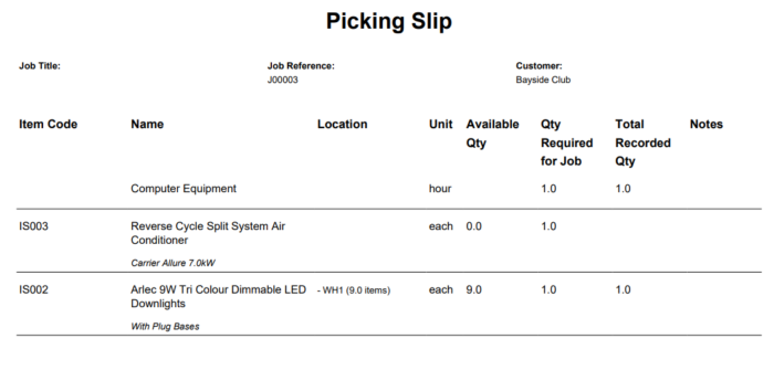 Job Actions - Gojee App: Xero Business Management Software